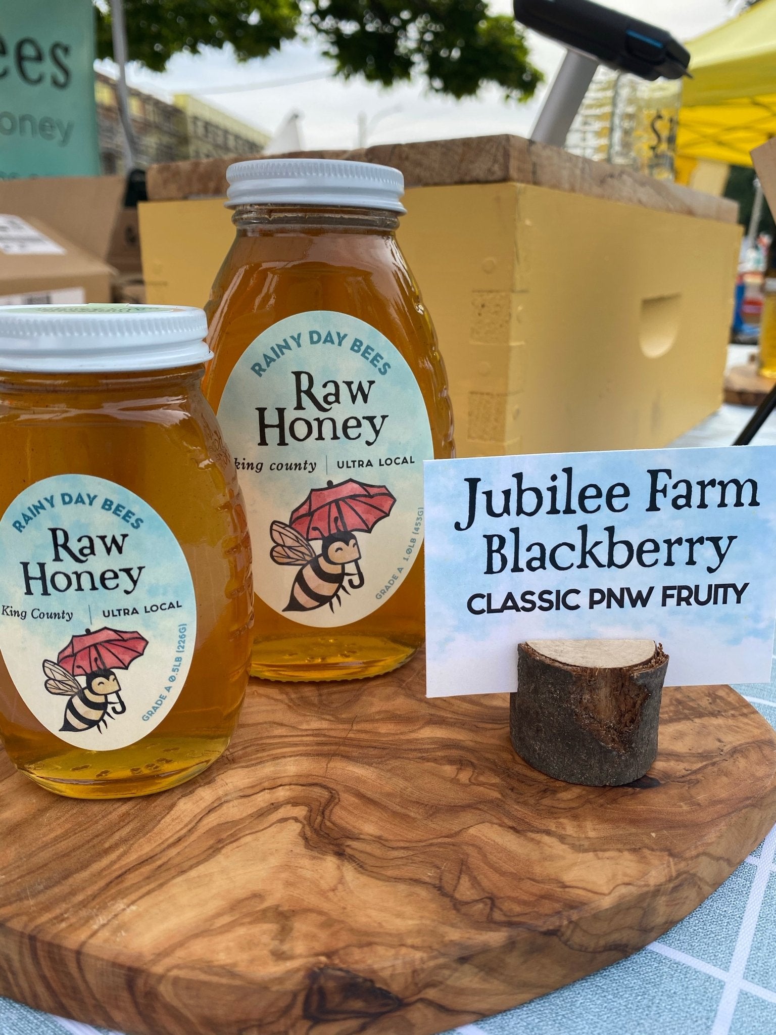 Jubilee Farm Honey – Rainy Day Bees